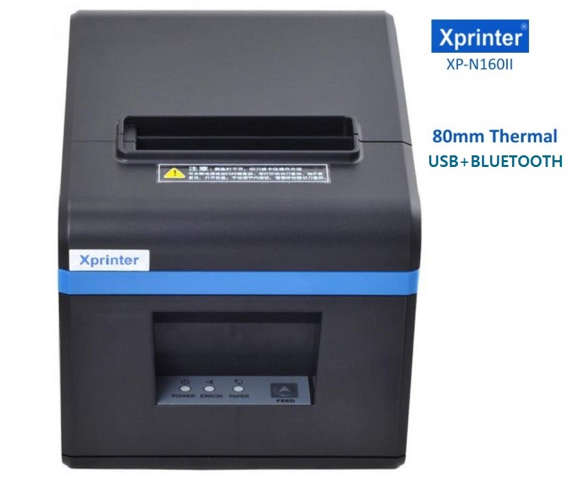 XPrinter XP-N160II Thermal Receipt Printer 80mm USB+BLUETOOTH