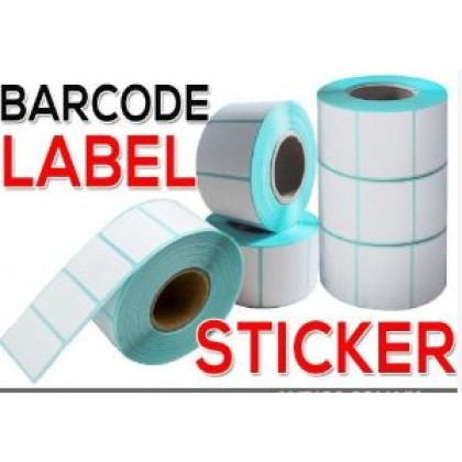 Thermal Barcode Sticker Paper Bar Code Label 30X20 40X30 50X30 60X40 90X60