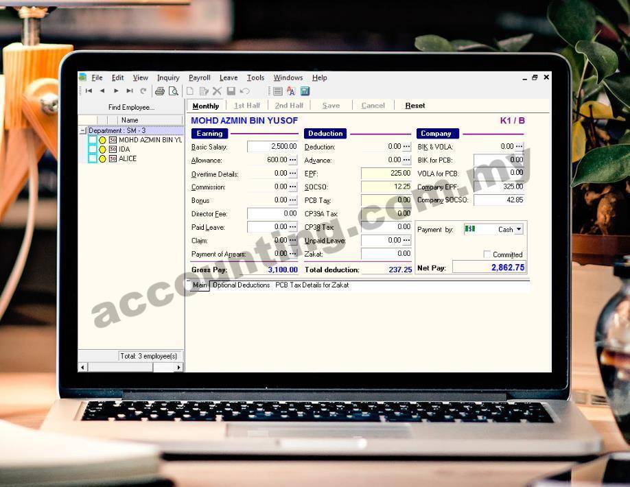 Autocount Software