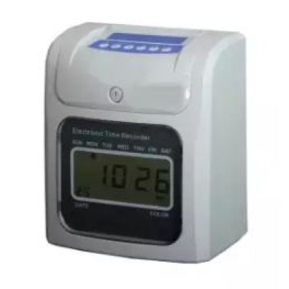 HEAVY DUTY TIME RECORDER PUNCH CARD MACHINE