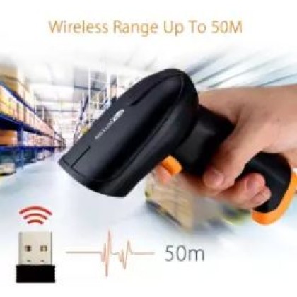 CILICO CT60 2.4GHz Wireless USB Laser Barcode Scanner Handheld Bar-code ...