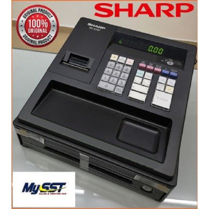 SHARP Cashier Cash Register XEA147 BK ( Ready Stock !!! )