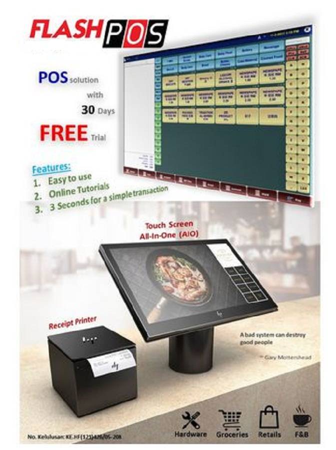 FLASHPOS Point of Sale software