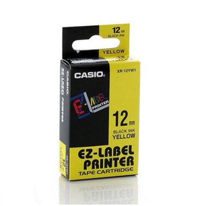 CASIO EZ-LABEL PRINTER TAPE CARTRIDGE 12mm