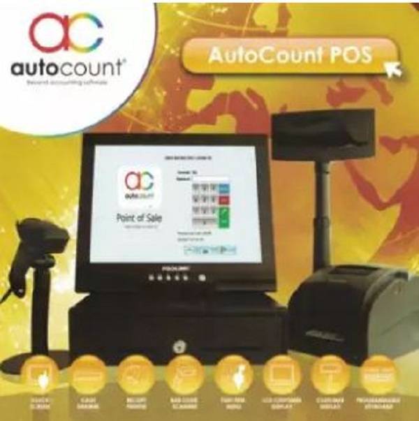 AutoCount POS Standard Version 1.9 Edition (With Training & Support)