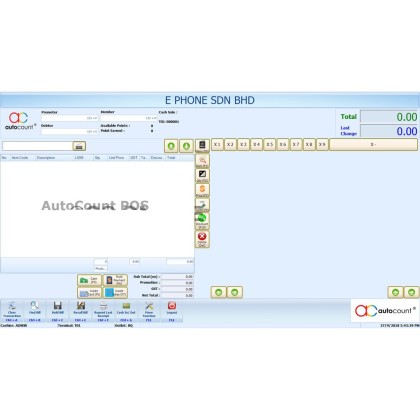 AUTOCOUNT POS STANDARD 5.0