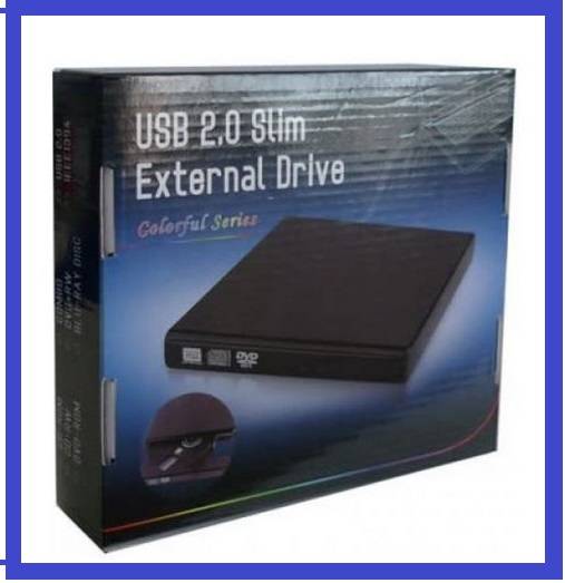 Slim External Driver USB 2.0 Optical Driver CD/DVD Player For PC Laptop