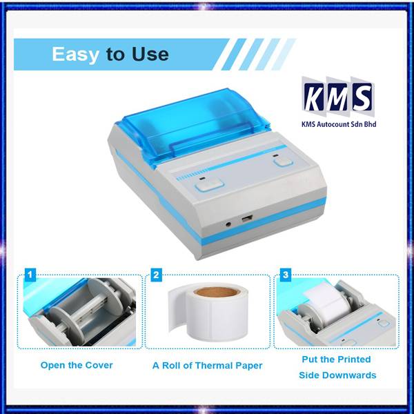 Portable Mini Wireless 58mm BT Direct Qr Code Sticker Clothing Printer ...