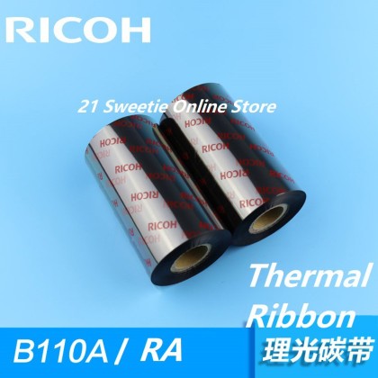 Ricoh Wax Resin Ribbon 110x300m Premium Thermal Transfer Japan RA Brand ...