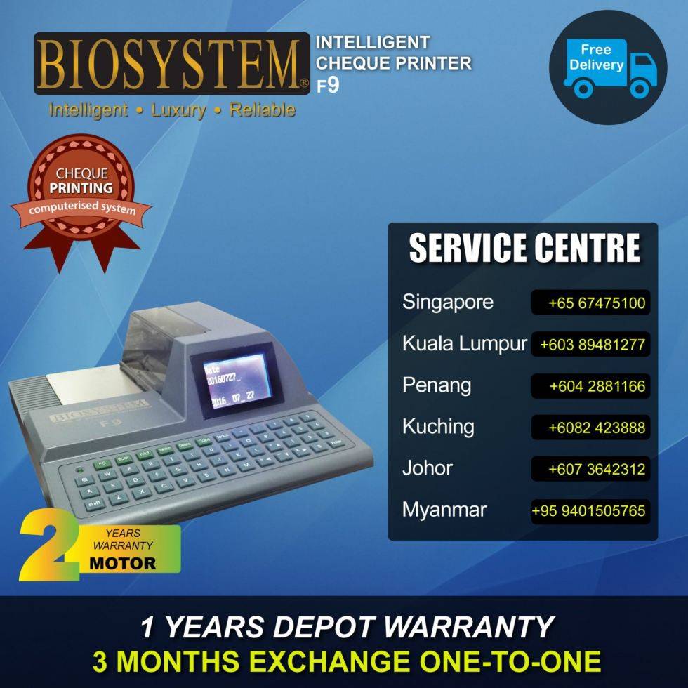 Intelligent Cheque Printer/ Cheque Writer Printer Machine