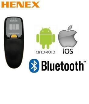 Henex Portable Bluetooth Wireless Barcode Scanner - Support Android iOS