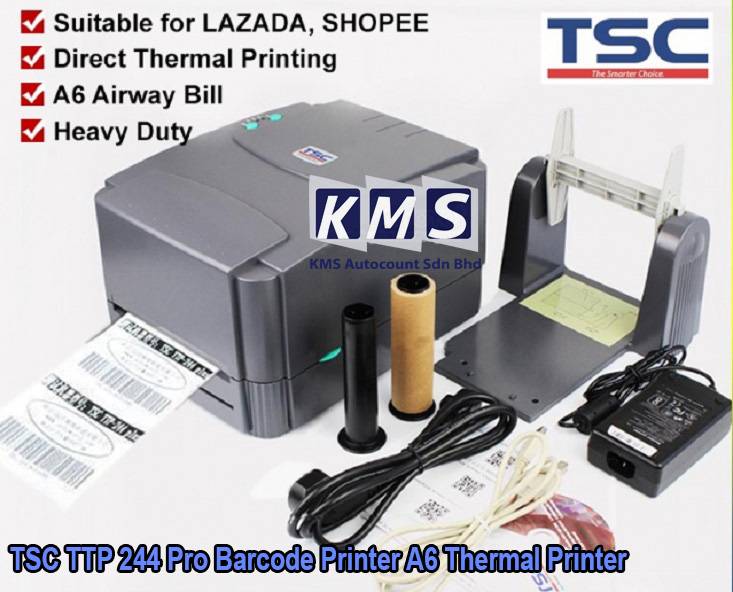 TSC TTP 244 Pro Barcode Printer A6 Thermal Printer Thermal Label ...