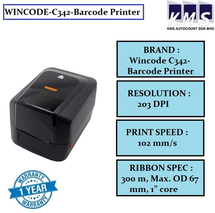 WINCODE-C342-Barcode Printer