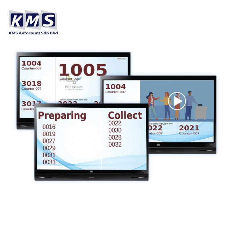 QMS Queue Number Kiosk Pro Queue System Queue Management System POSMarket