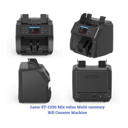 Lator ST-1330 Mix value Multi currency Bill Counter Machine