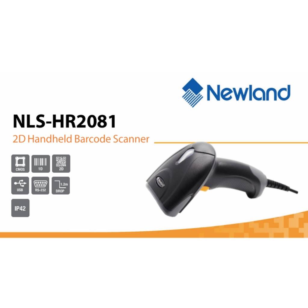 Newland HR2081-SF 1D/2D Desktop Barcode Scanner Ewallet Scanner QR Scanner
