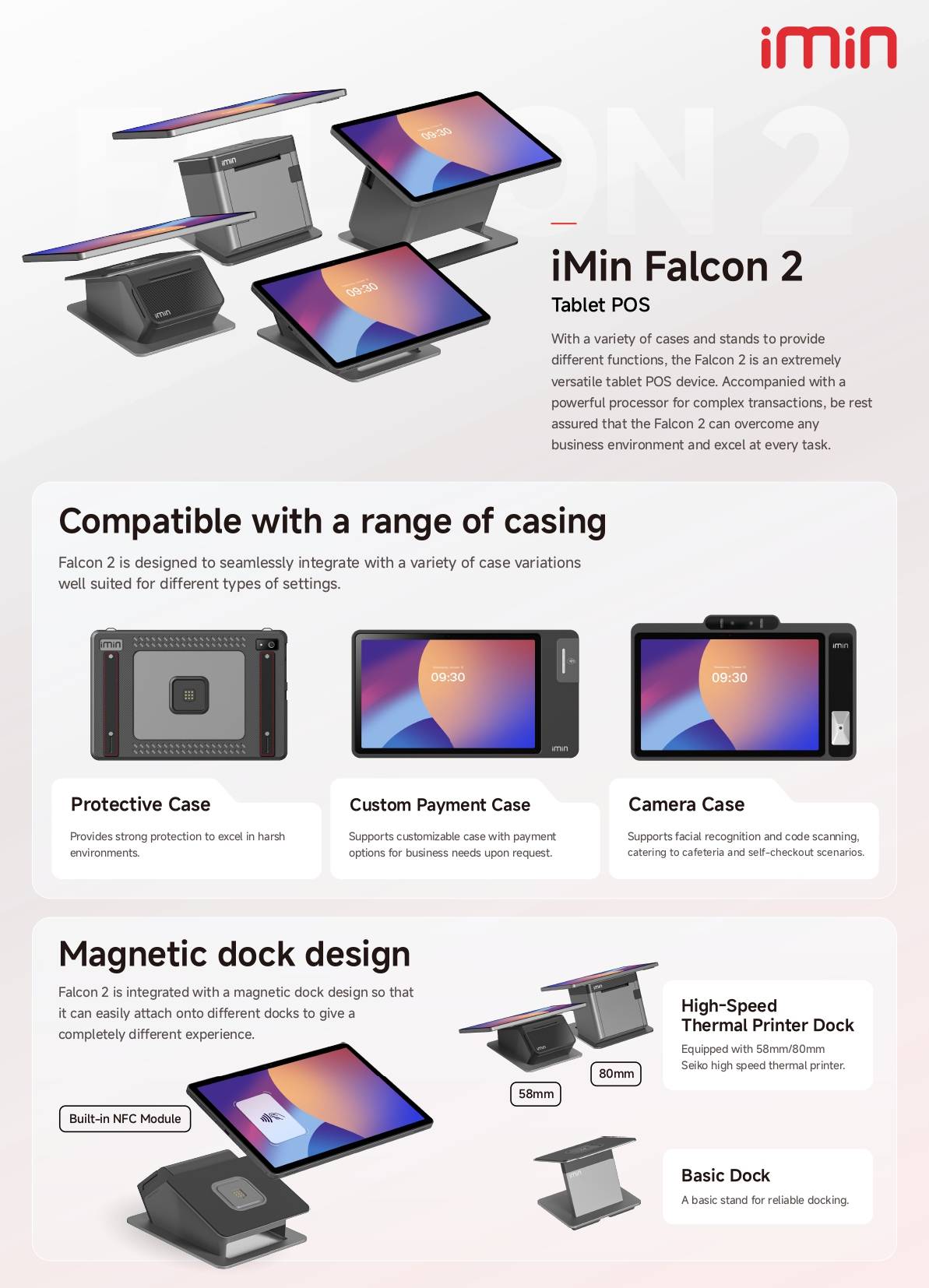 IMIN FALCON 2 (4G + 64G) ALL IN ONE POS TERMINAL