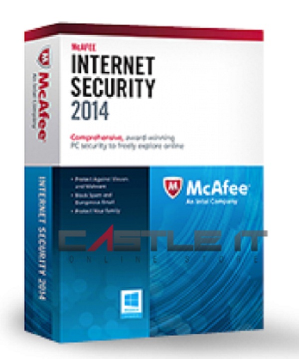 Mcafee Software Internet Security 2014 (3 User)