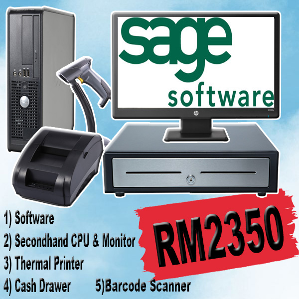 SAGE Software Stock + Invoicing Point Of Sales POS System