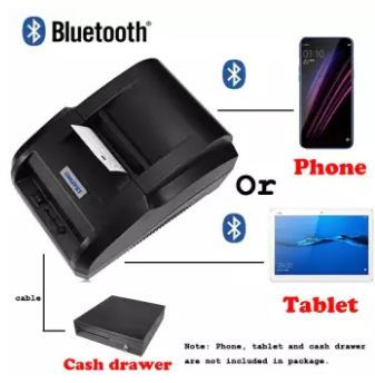 Bluetooth Thermal Receipt Printer Pay Bill Connect Android phone and ...