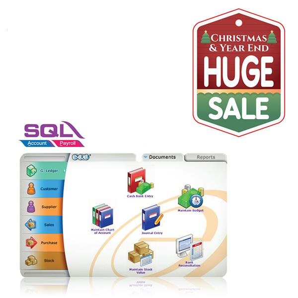 SQL ACCOUNTING SOFTWARE WITH STOCK CONTROL VERSION
