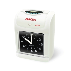 AURORA AC-8 TIME RECORDER PUNCH CARD MACHINE