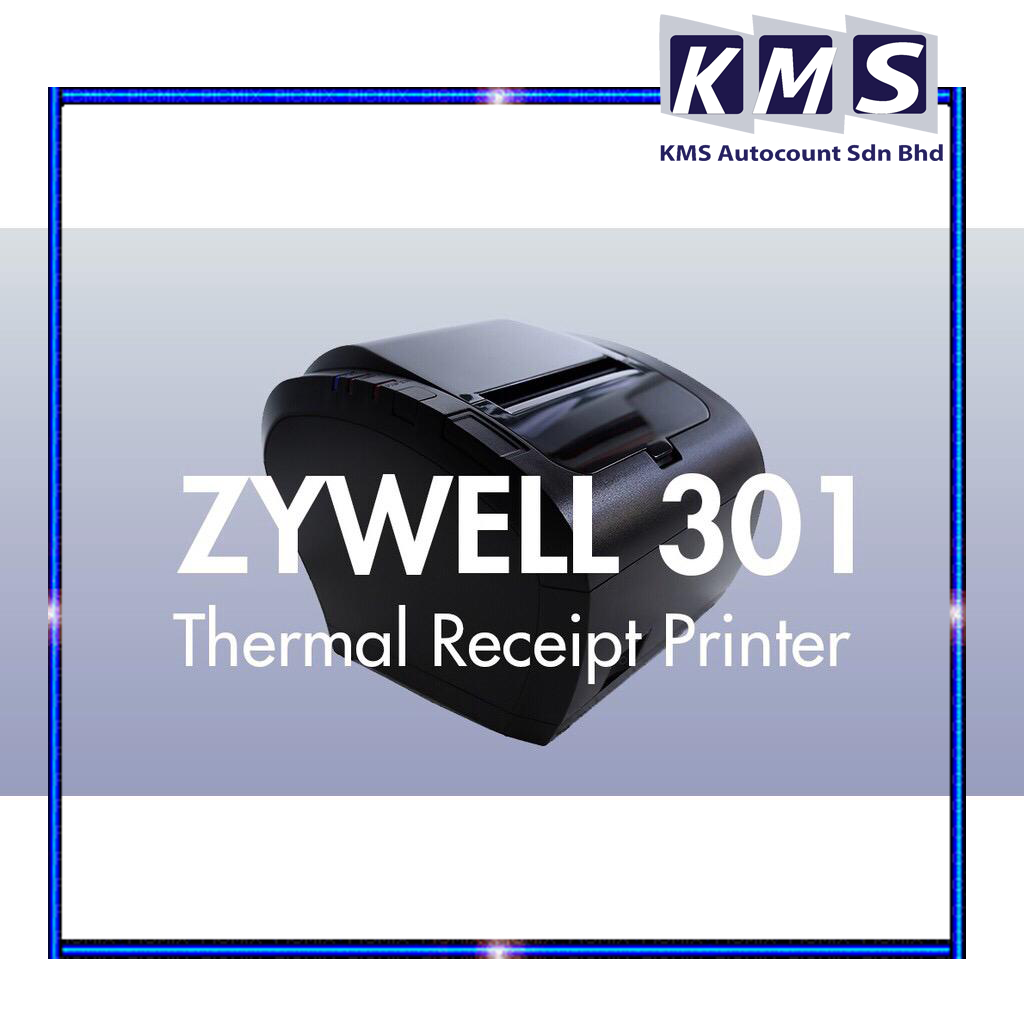 Zywell 301 thermal receipt printer 80mm (usb + serial + Lan)