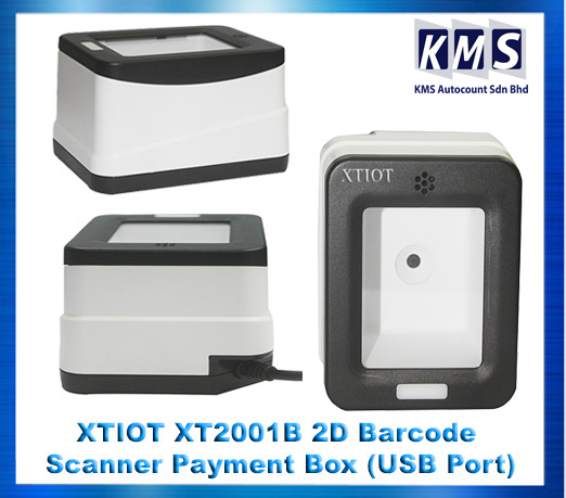 2D Barcode Scanner (XTIOT) XT2001B Payment Box (USB Port)
