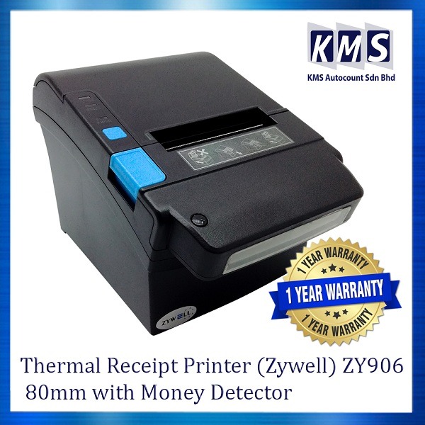 Thermal Receipt Printer (Zywell) ZY906 80mm with Money Detector