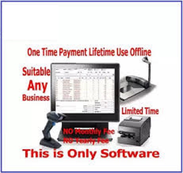 Retail Pos System - - One Time Payment Lifet