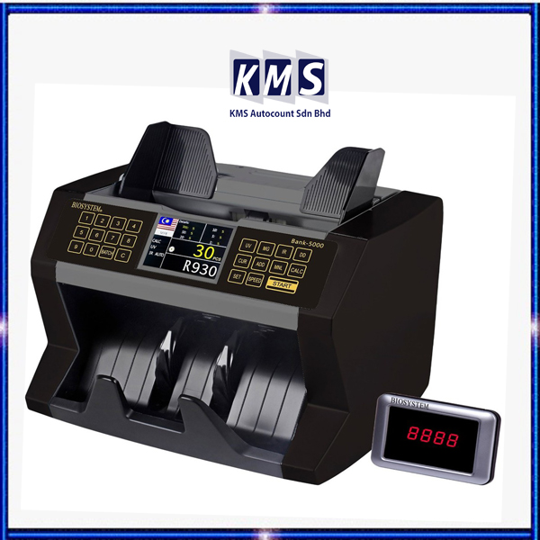 Biosystem Bank-5000 Bank Money Note Bill Counter Counting Machine