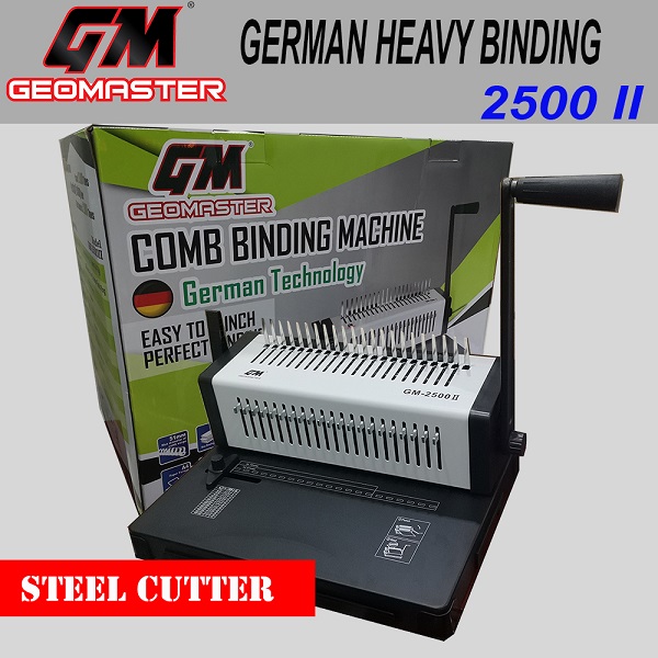 GEOMASTER HEAVY DUTY BINDING MACHINE GM 2500 II