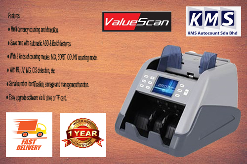 Intelligent Value Counter NC-M1600 Bank Note Counter Machine