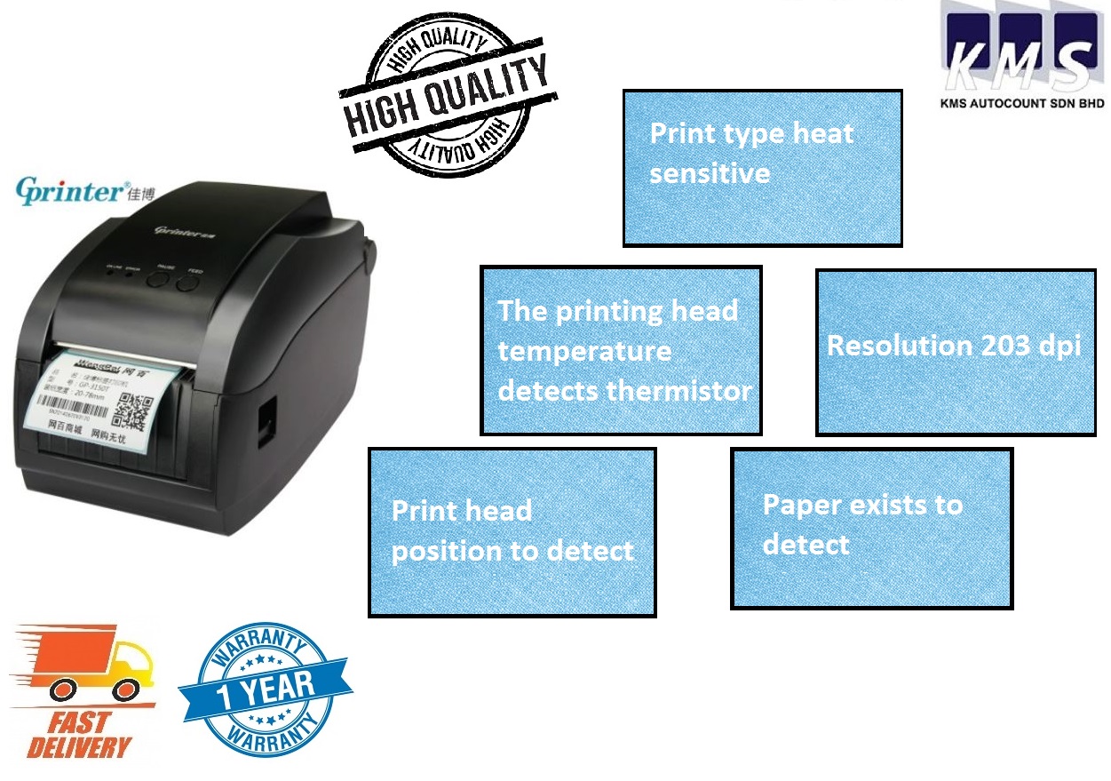 GPrinter GP-3150TIN Barcode Printer