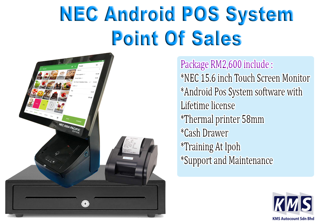 NEC Android Pos System Point of Sales Package