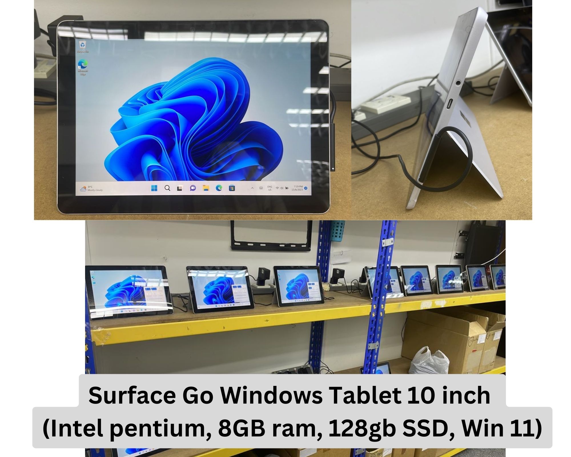 Surface Go Windows Tablet 10 inch (Intel pentium, 8GB ram, 128gb SSD ...