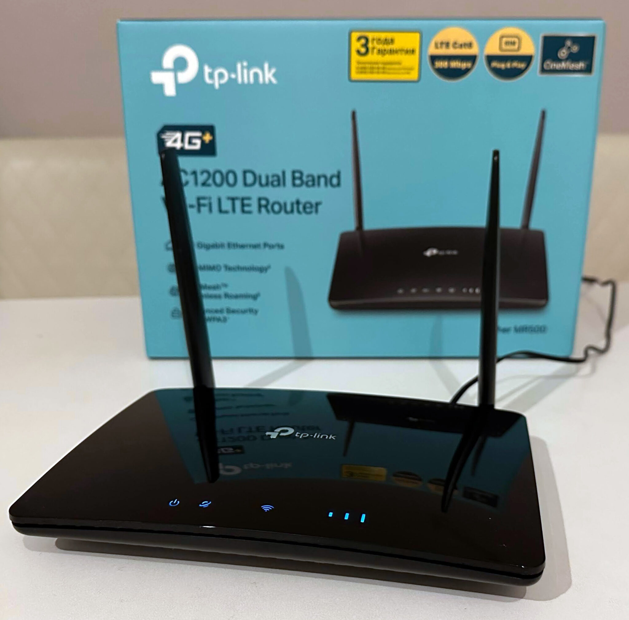 TP-Link Archer MR500 AC1200 Dual Band Wifi LTE Router