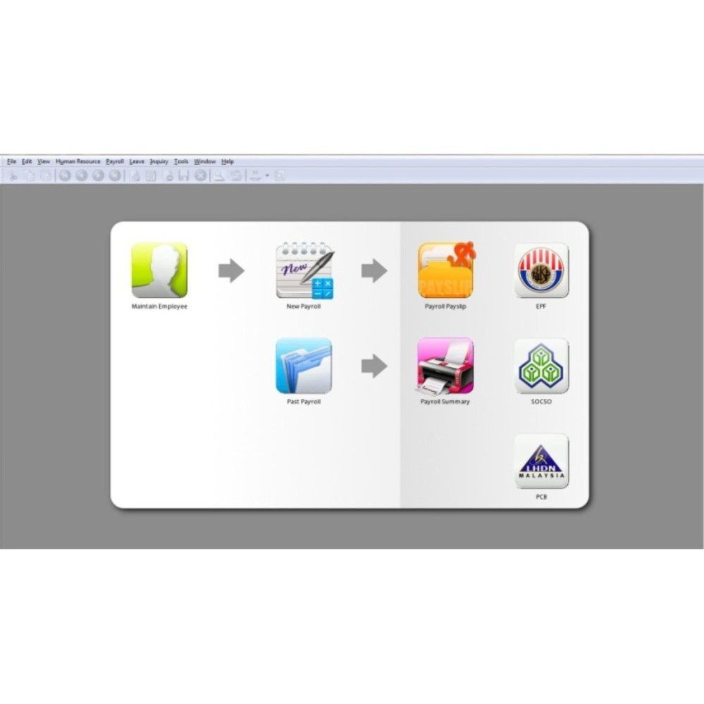 SQL Payroll System Software - 20 Staff